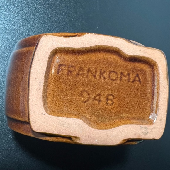 Frankoma | Kitchen | Frankoma Pottery Ozark Niroga 98 Wagon Wheel Sugar ...
